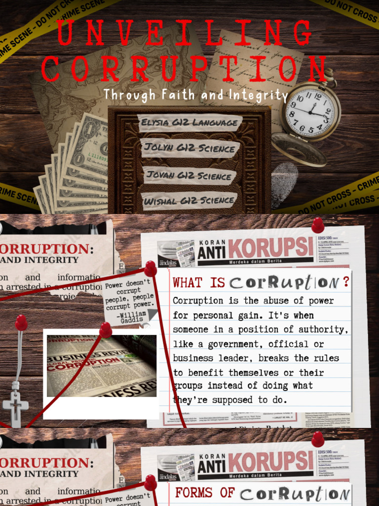 Unveiling Corruption Through Faith and Integrity | PDF