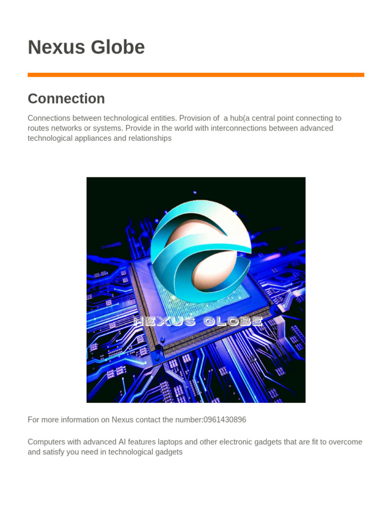 Nexus Globe ? | PDF