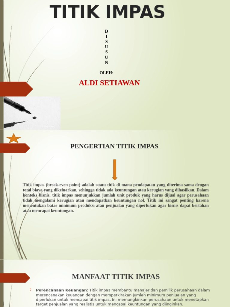 Titik Impas | PDF