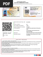 Voter Id Sample | PDF