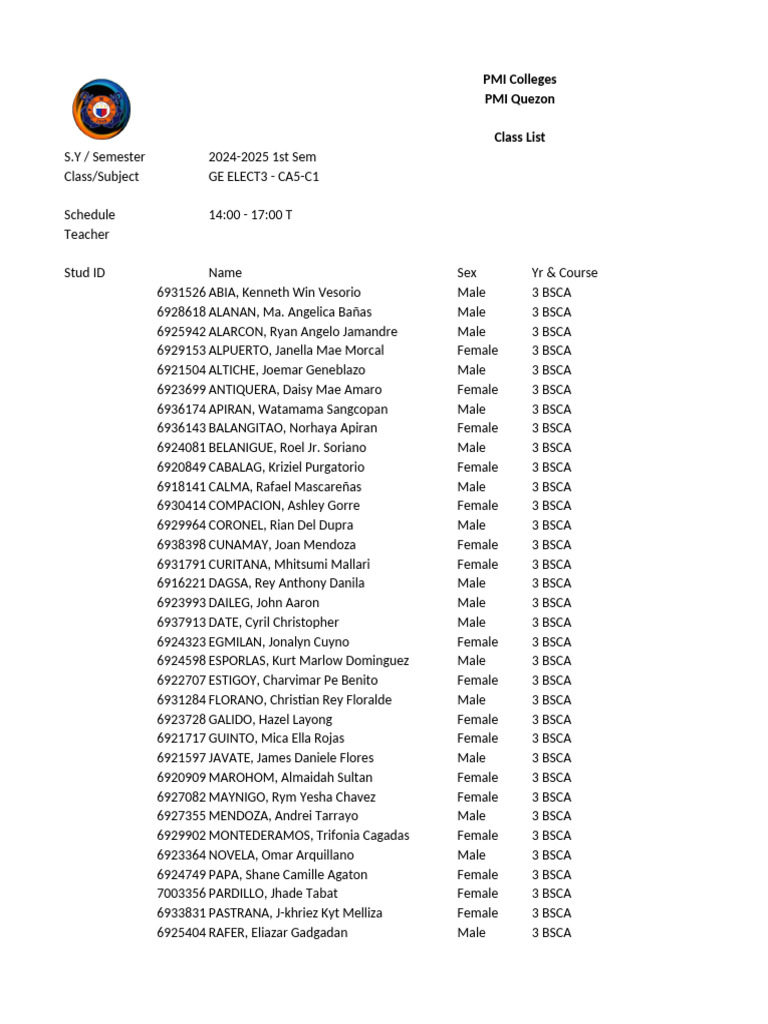 CL - Ge Elect3 - 1 - 2025 | PDF