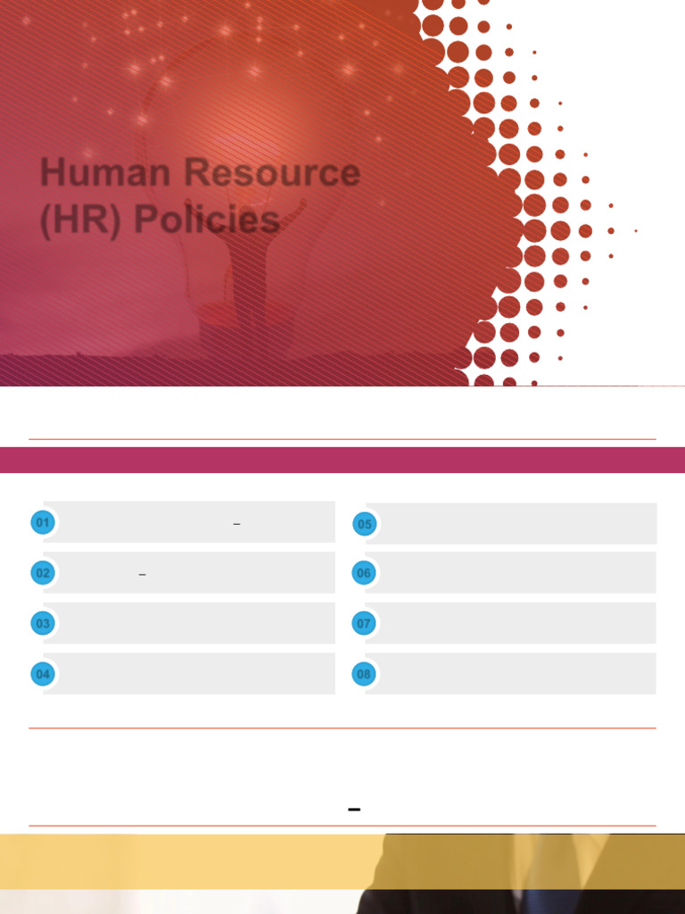 Human Resource Policies | PDF | Policy | Human Resource Management