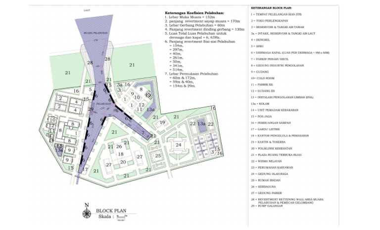 Blok Plan - MasterPlan Minapolitan Juata | PDF