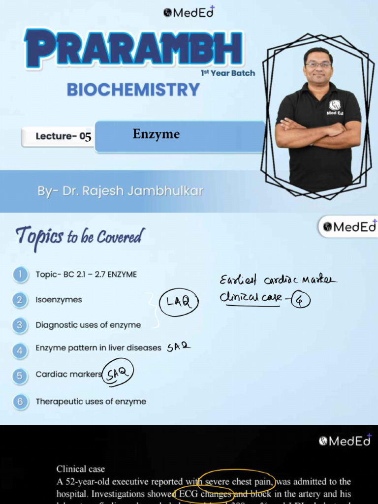 Enzyme 05 - Class Notes PDF | PDF