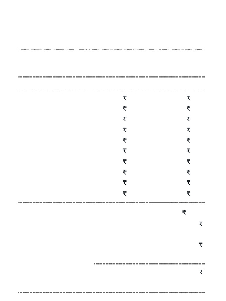 Restaurant Bill Template 2 | PDF