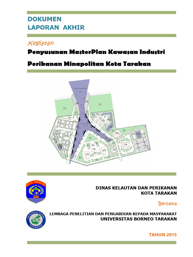 Cover Akhir masterplan | PDF