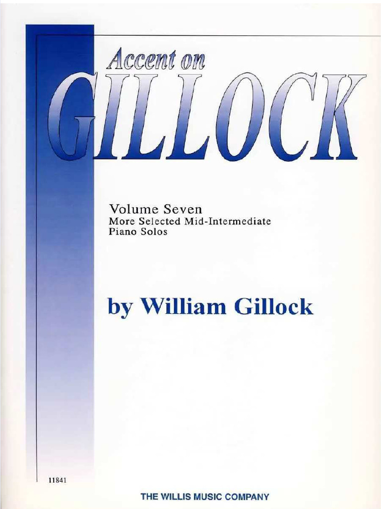 William Gillock Accent On Gillock 7 | PDF