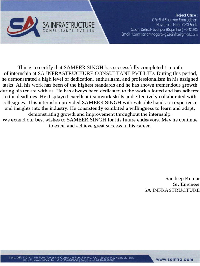 HO Letter Head | PDF