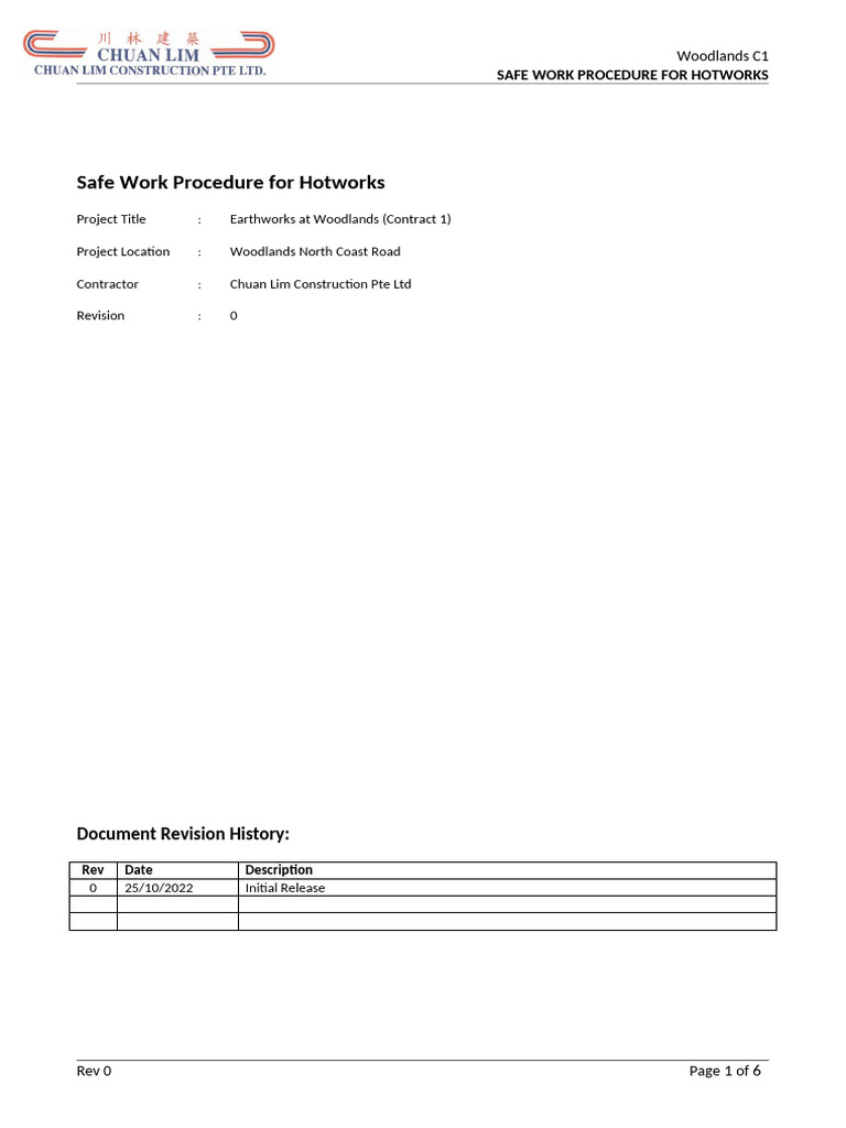 SWP Hotworks Rev0 | PDF | Welding | Construction
