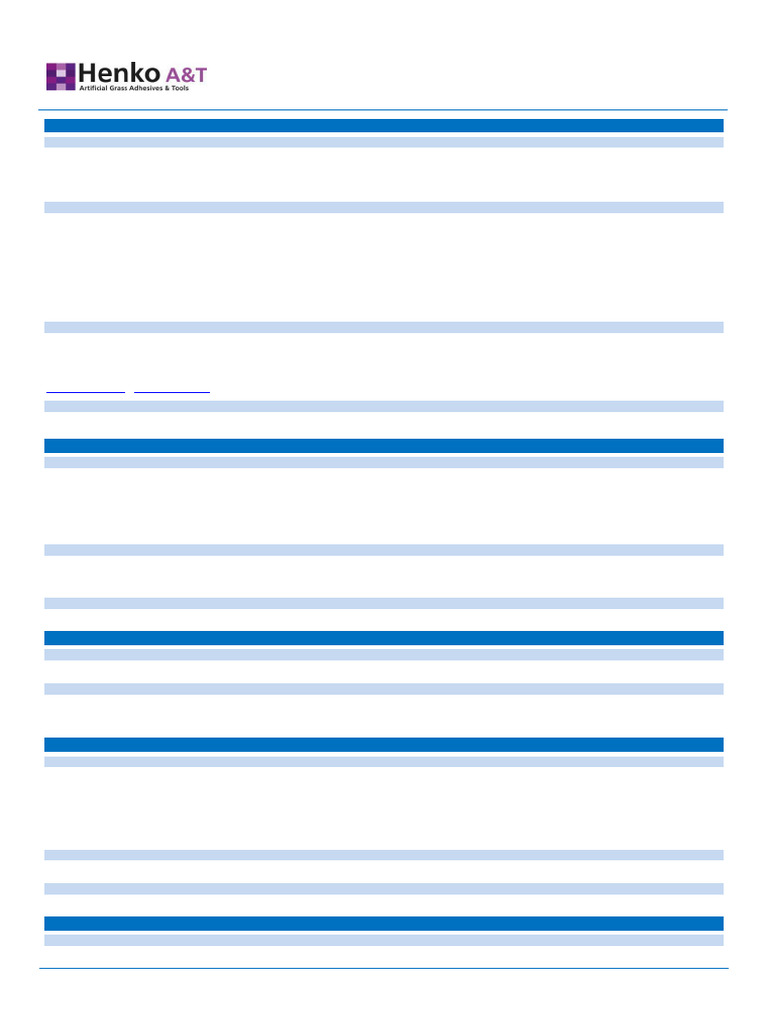 Henko 2K PU Good Weather SDS | PDF | Toxicity | Chemistry