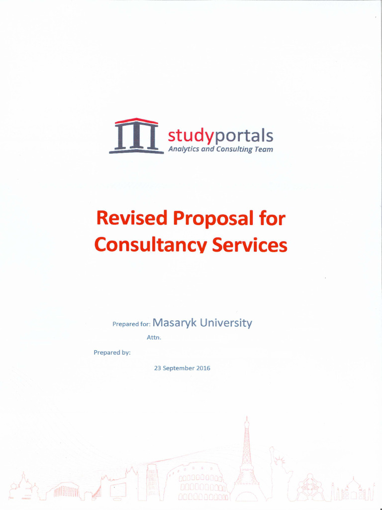 Revised Proposal For Consultancy Servies - Pdfa | PDF | Taxes | Data