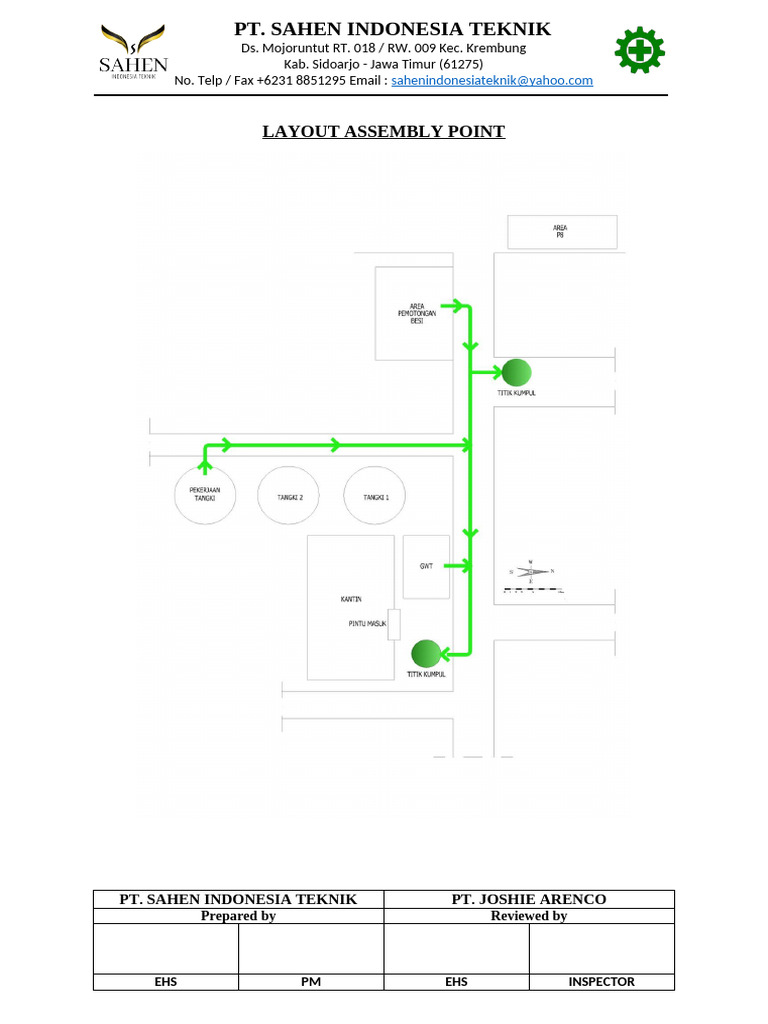 Layout Titik Kumpul | PDF