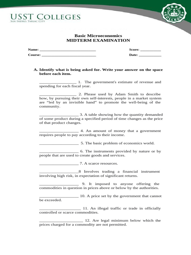 BAC1 - Basic Microeconomics | PDF | Demand | Prices