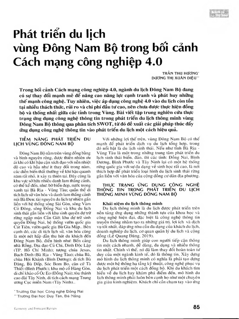 PTDL ĐNB trong bối cảnh CN 4.0 | PDF