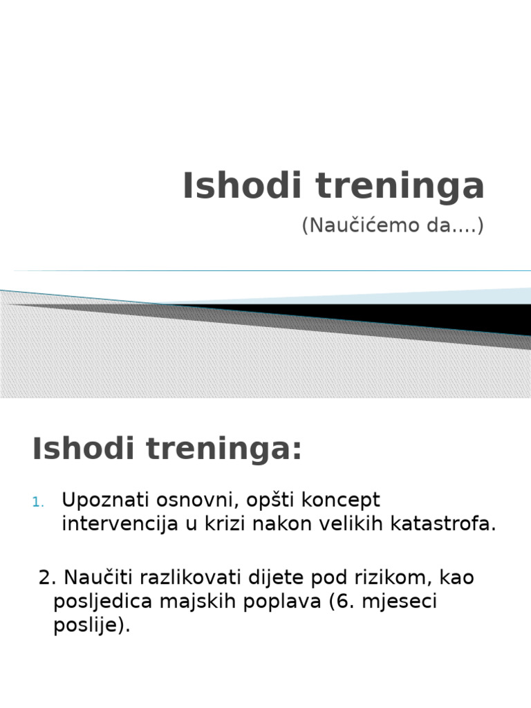 Ishodi | PDF