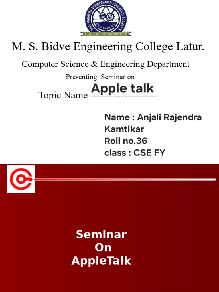 Seminar | PDF | Computer Network | Internet Architecture