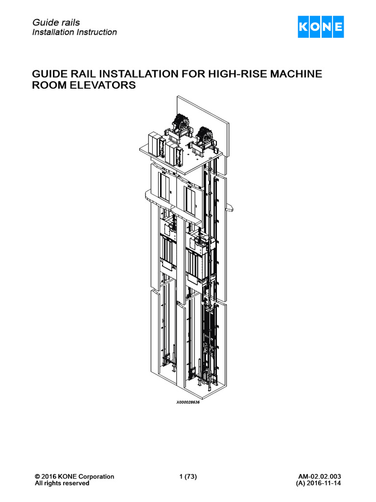 AM-02.02.003-A-Guide Rail Installation For HIGH RISE Machine Room ...