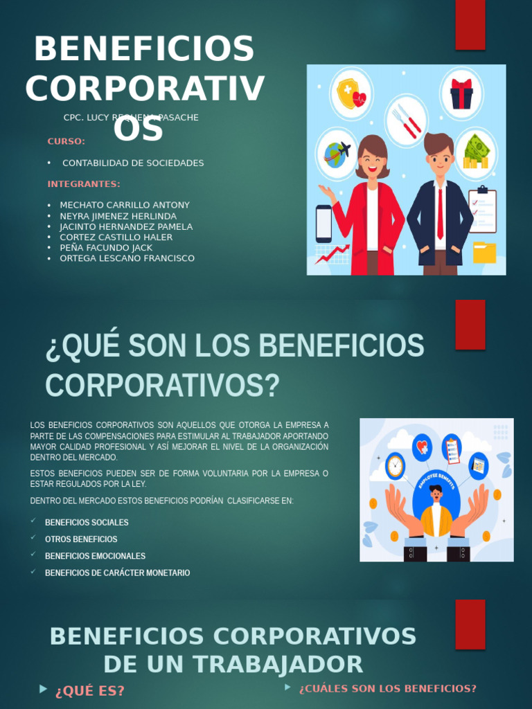 Beneficios Corporativos | PDF | Business | Valor añadido