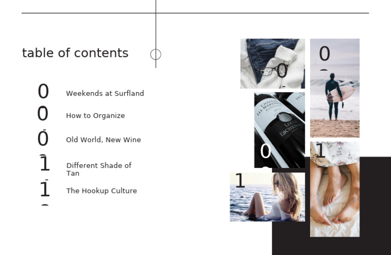 Minimalist Magazine Template US 2-3 | PDF