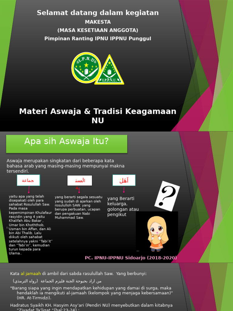 Materi Aswaja Dan Tradisi | PDF