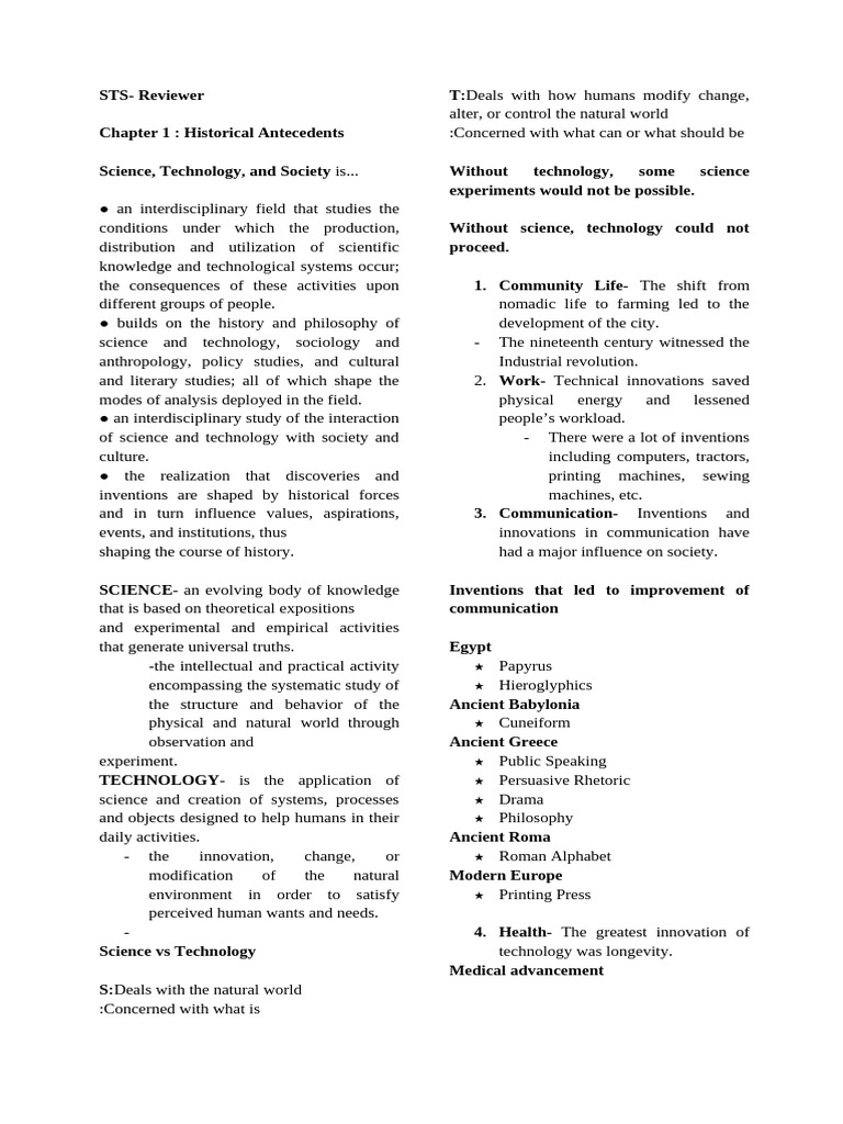 STS | PDF | Science | Virtual Reality STS | PDF | Science | Virtual Reality