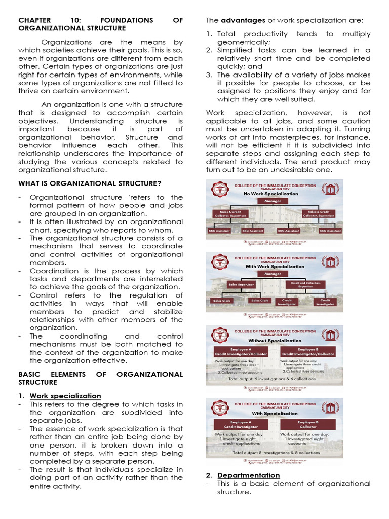 HBO-CHAP-10 | PDF | Organizational Structure | Bureaucracy