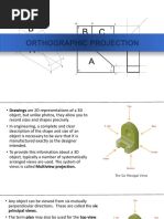 Chapter 6 - ORTHOGRAPHIC PROJECTION | PDF | Geometry | Classical Geometry