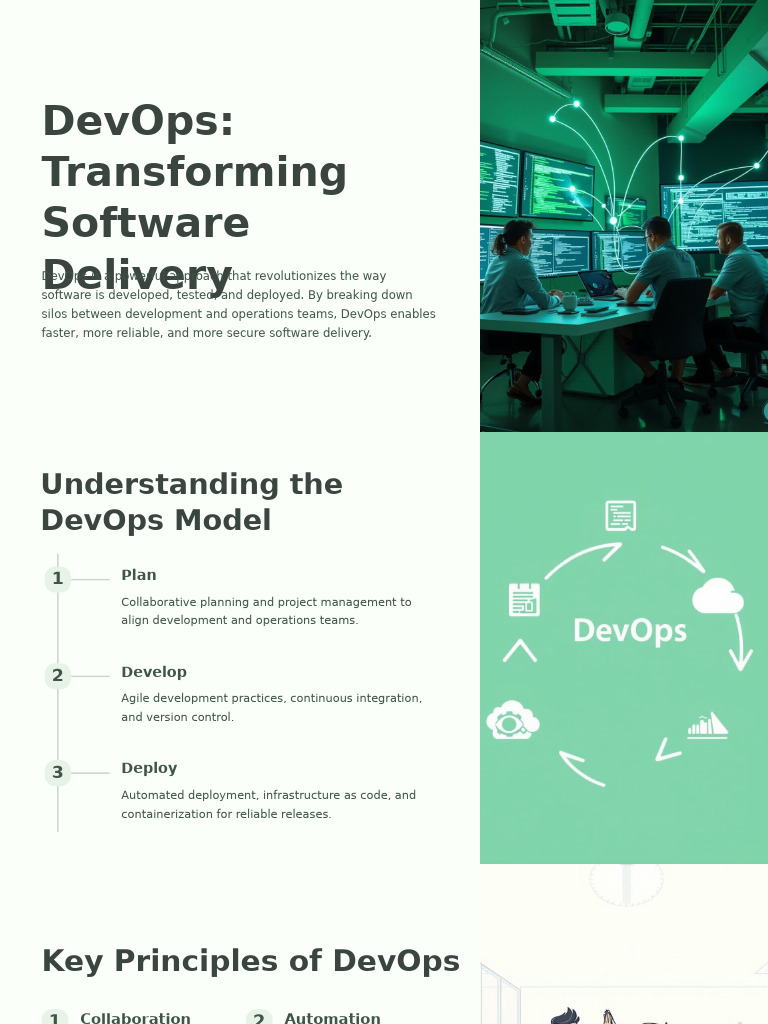 DevOps Transforming Software Delivery | PDF | Automation | Agile Software Development