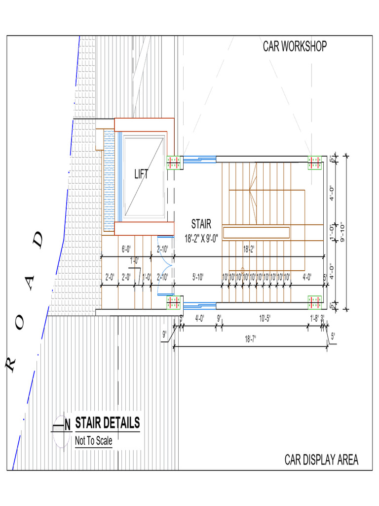 Road Stair Details and Dimensions | PDF