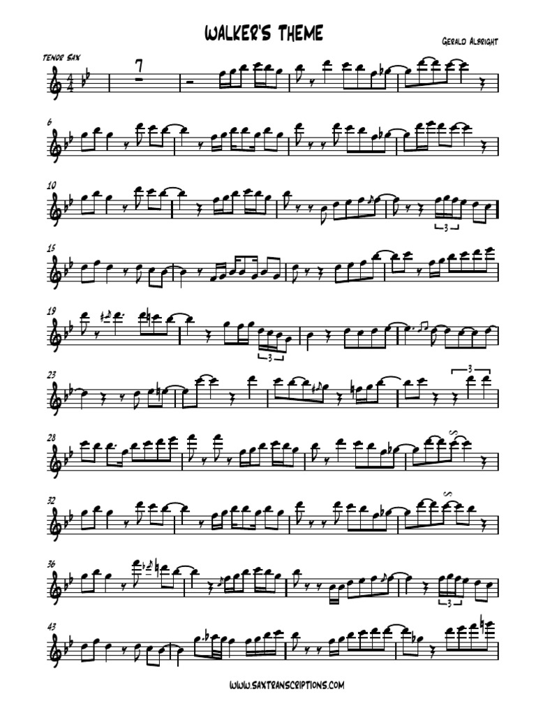 Walkers Theme Sample | PDF