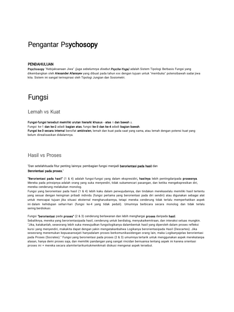 Psychosophy Remake | PDF