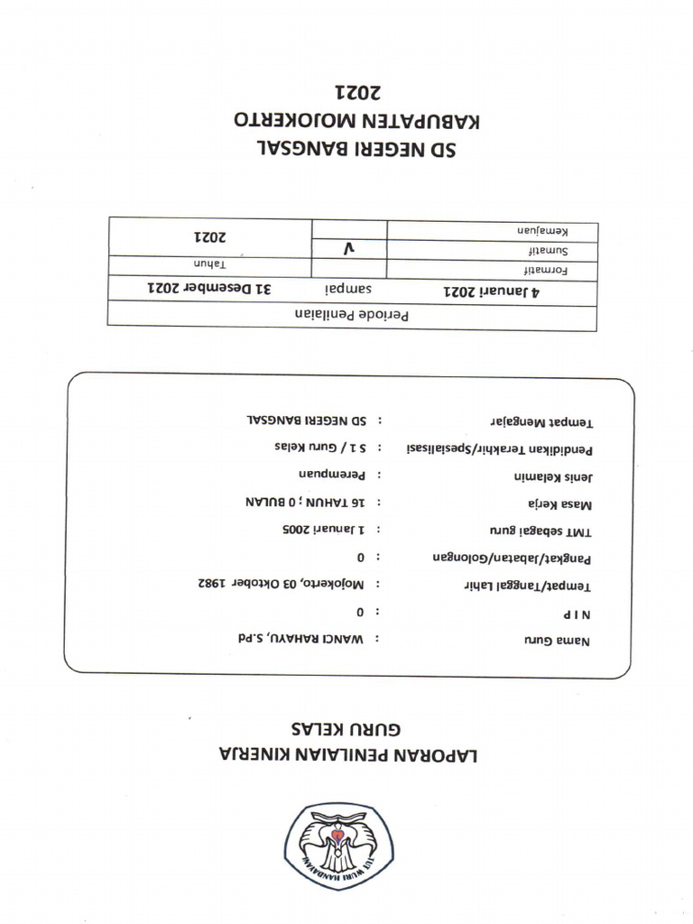 Pkg. Wanci 2021 | PDF