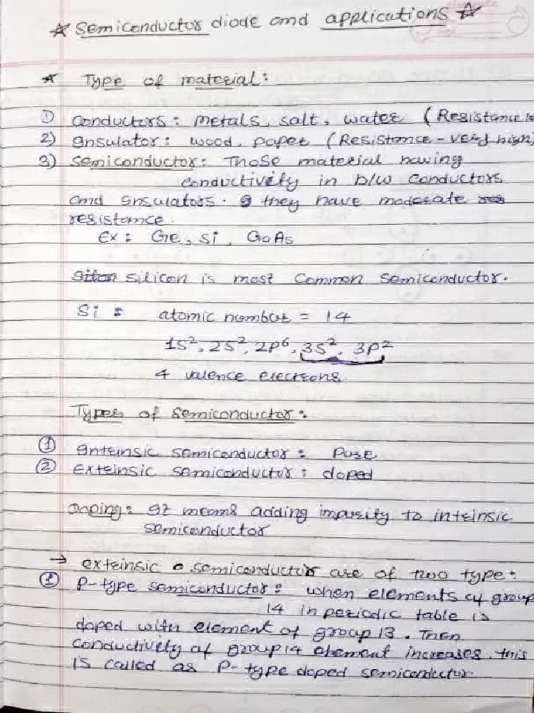 Unit - 5 & 6 Semiconductor & Transistor | PDF | Solid State Engineering | Materials