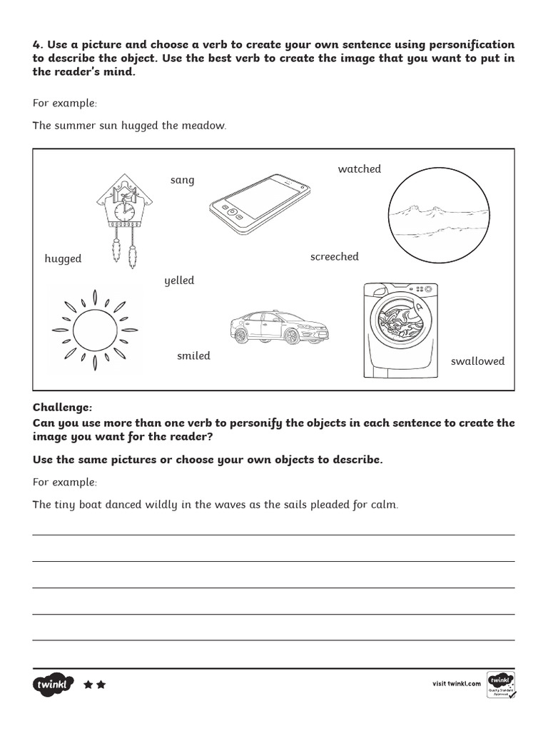 Improve Text by Using Personification | PDF