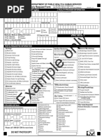 Microbiology Test Request Form | PDF | Mycobacterium | Virus