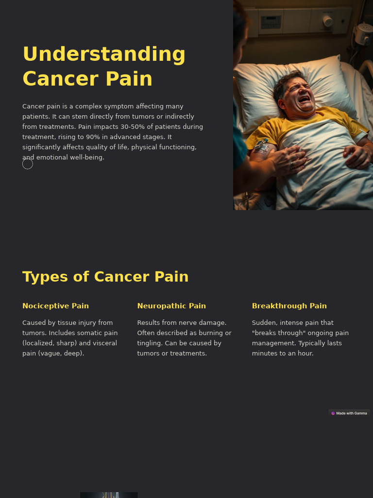 Understanding Cancer Pain | PDF