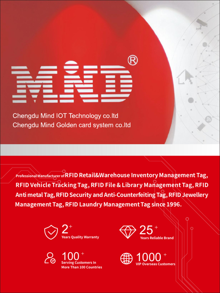 MIND Catalogue - RFID Tags | PDF