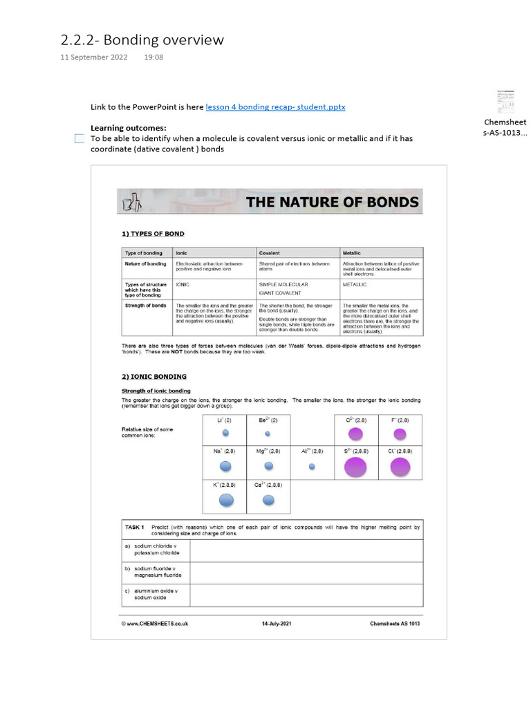 2.2.2 - Bonding Overview 2 | PDF