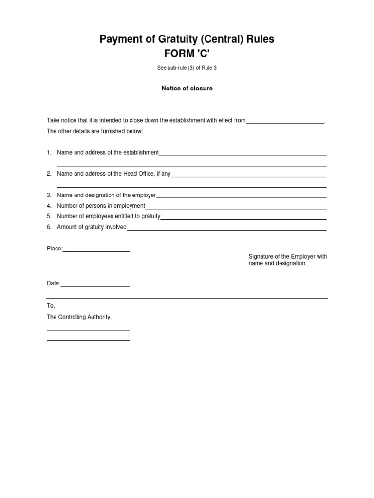Gratuity 3 | PDF