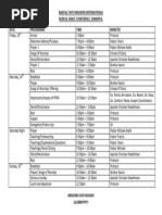 Holy Week Mass Schedule (2023) | PDF | Catholic Liturgy | March Observances