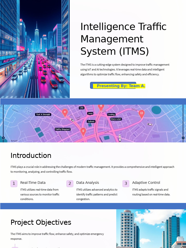 Intelligence Traffic Management System ITMS | PDF | Traffic | Artificial Intelligence