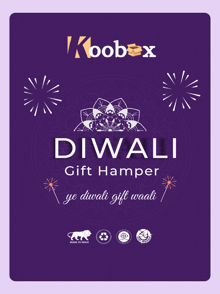 Diwali Gift Hamper Catalog | PDF