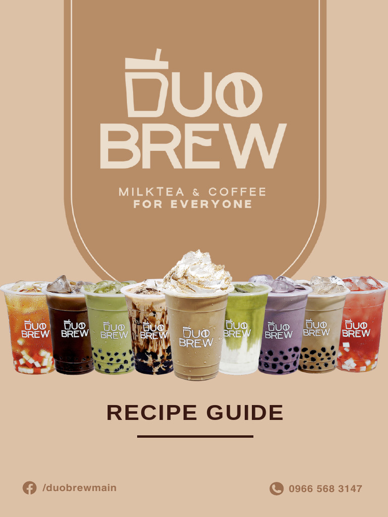 Duo Brew Recipe Guide | PDF