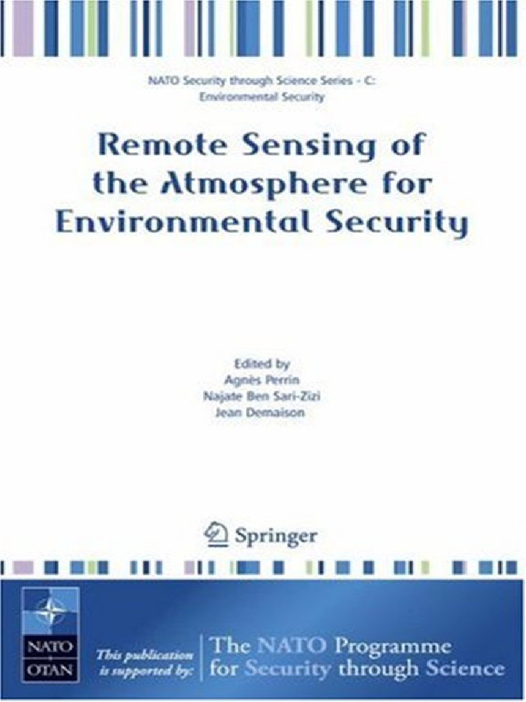 Remote Sensing of The Atmosphere | PDF | Spectroscopy | Cloud