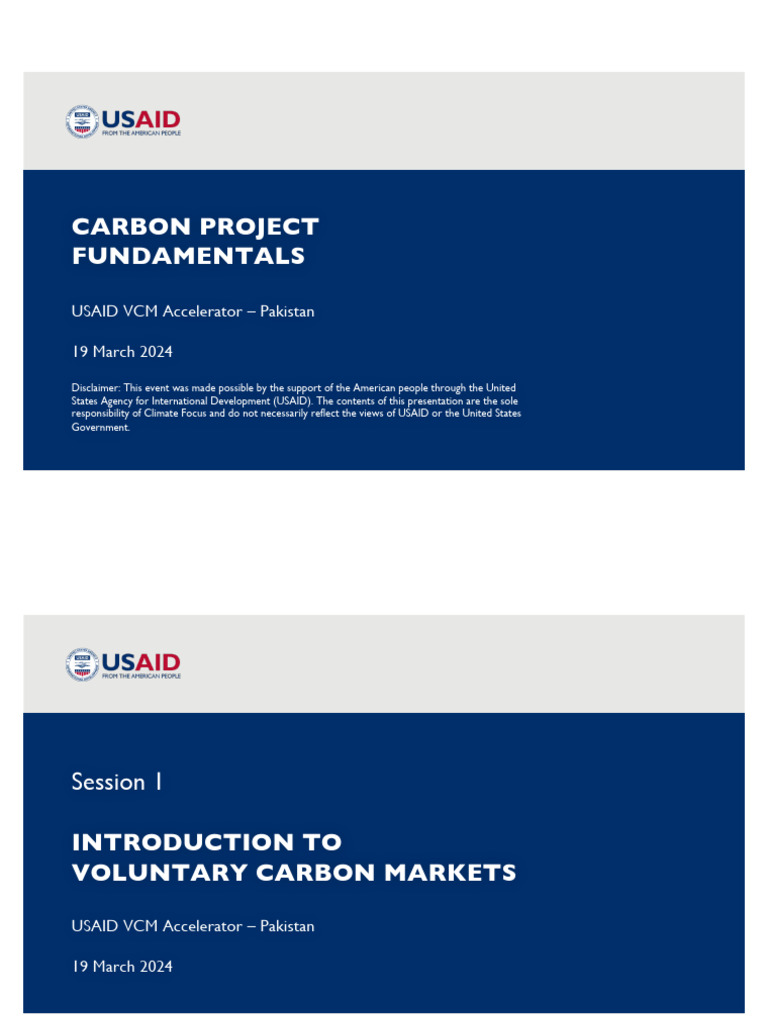 Carbon Project Fundamentals in Pakistan | PDF | Clean Development ...