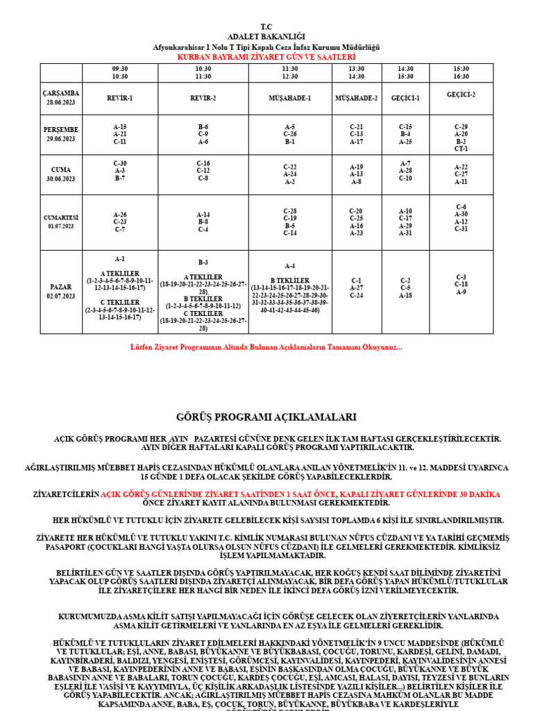 Kurban Bayrami12 06 202310 47 Am | PDF
