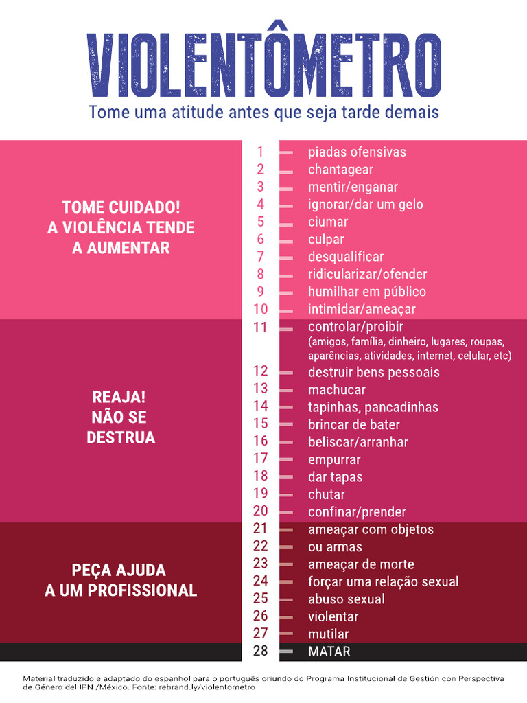 Violentometro Panfleto-A5 | PDF