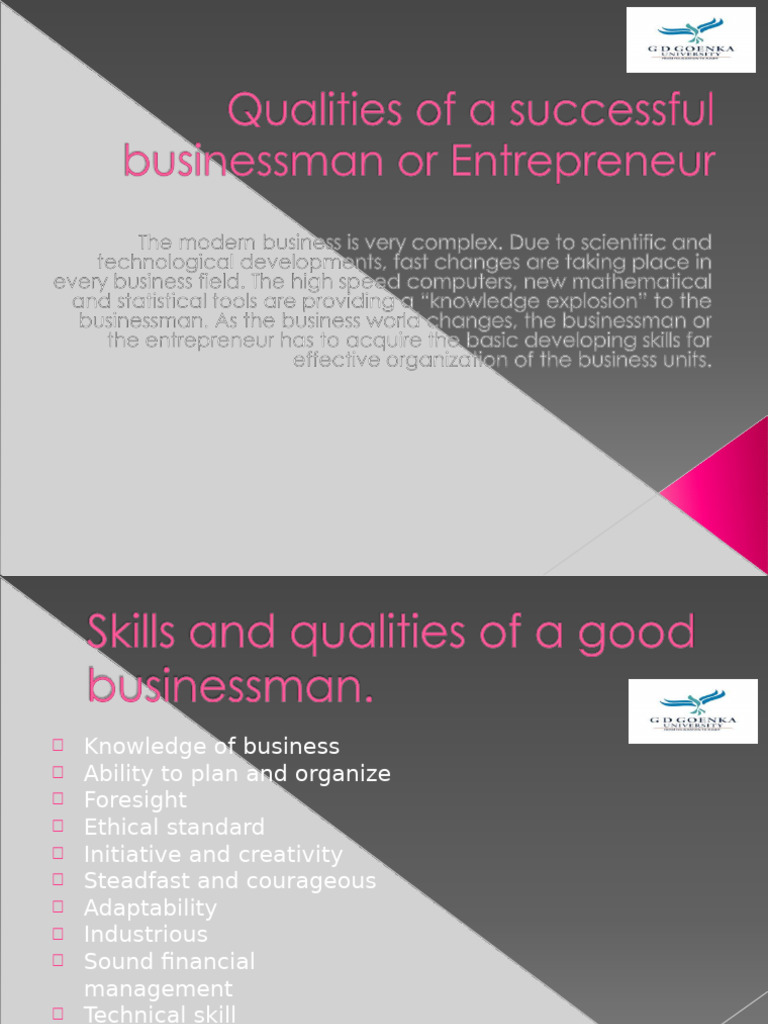 Unit I Qualities of Successful ENTr | PDF | Entrepreneurship | Team Building