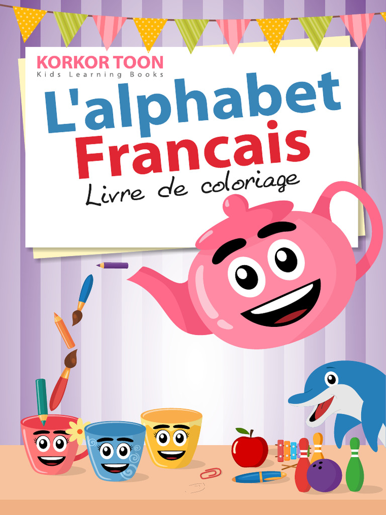 French Alphabet Color Book | PDF