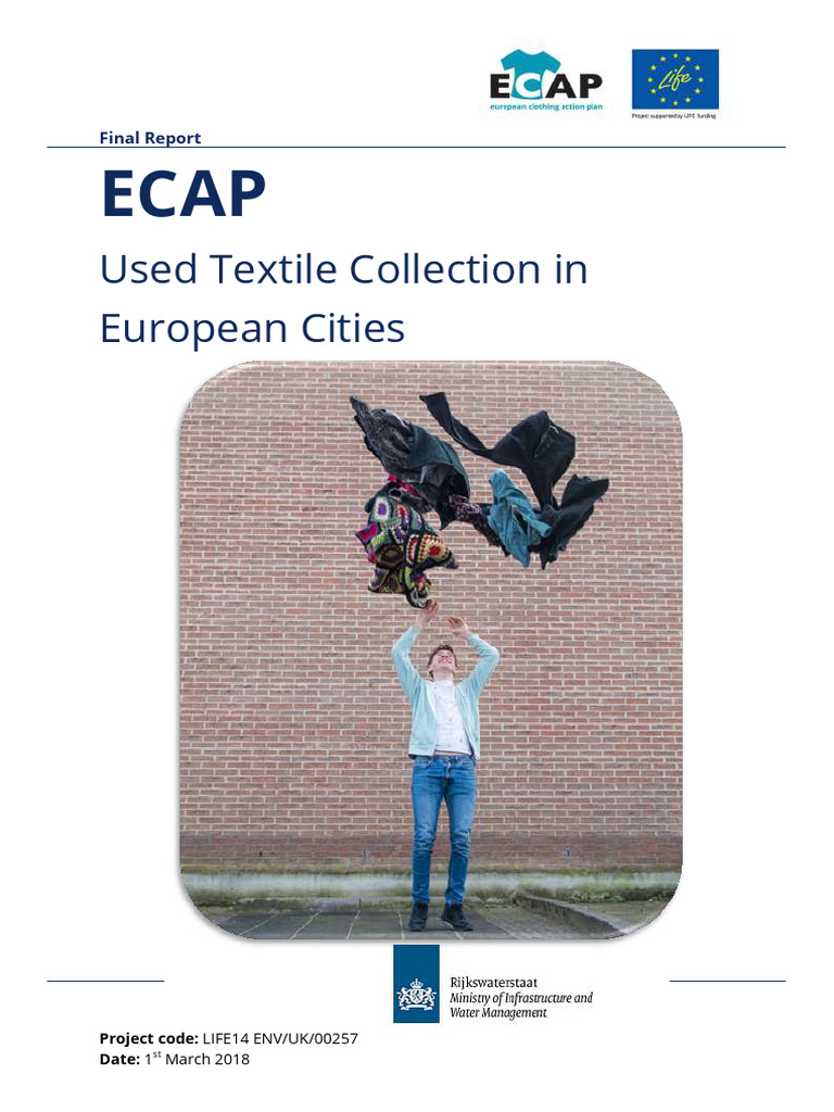 ECAP Textile Collection in European Cities - Full Report - With Summary 1 | PDF | Recycling | Waste